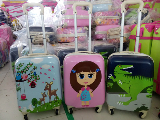 China hot sale lovely kids trolley luggage bag suitcases in baigou baoding hebei China Factory supplier